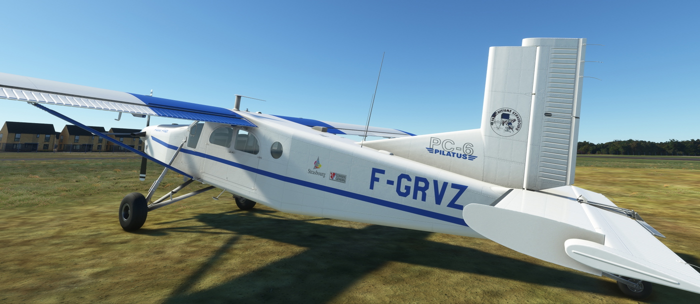 Milviz PC-6 F-GRVZ repaint request Parachute club Strasbourg for ...