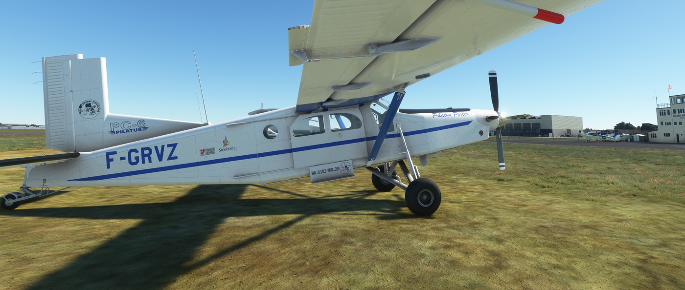 Milviz PC-6 F-GRVZ repaint request Parachute club Strasbourg for ...
