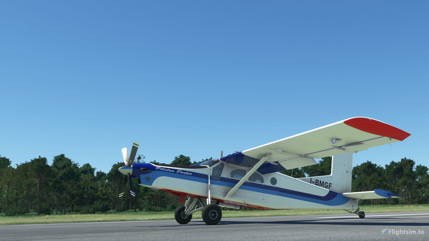 Milviz PC6 Porter I-BMGF Skydive Venice request für Microsoft Flight ...