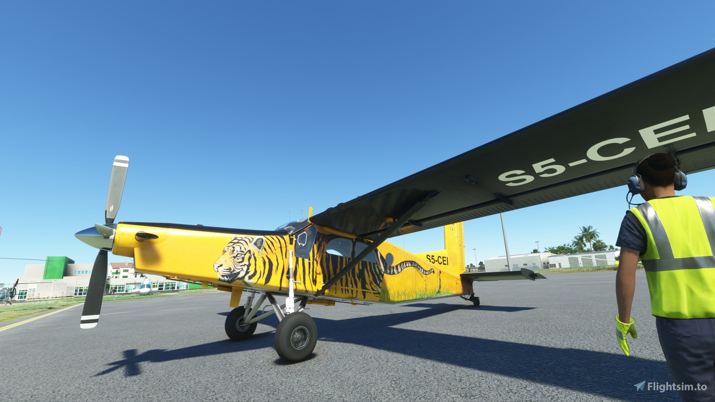 Milviz PC6 Porter Skydive Marche repaint request for Microsoft Flight ...