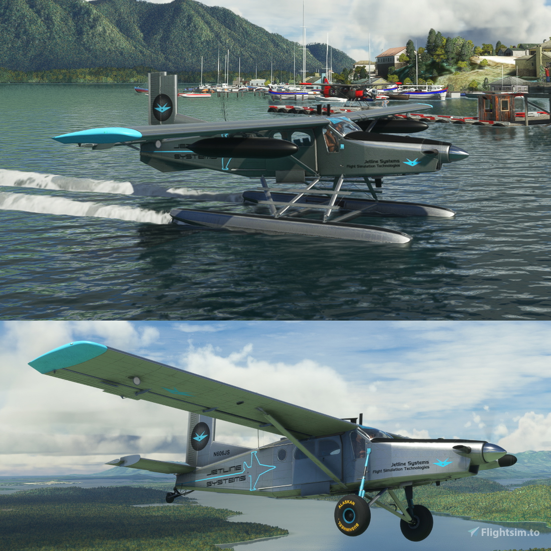Milviz Pilatus PC6 Porter Jetline for Microsoft Flight Simulator | MSFS