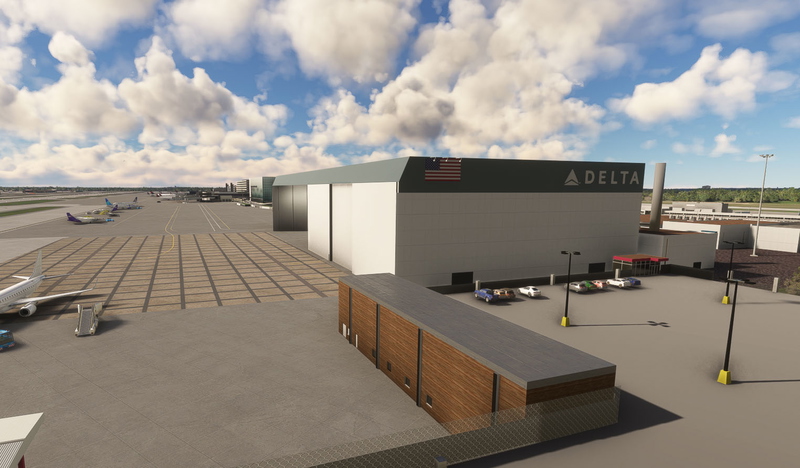 KMSP - Minneapolis St Paul International for Microsoft Flight Simulator ...