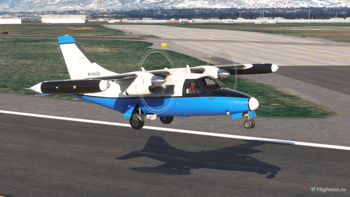 Mitsubishi MU-2 - two simple liveries for Microsoft Flight Simulator | MSFS