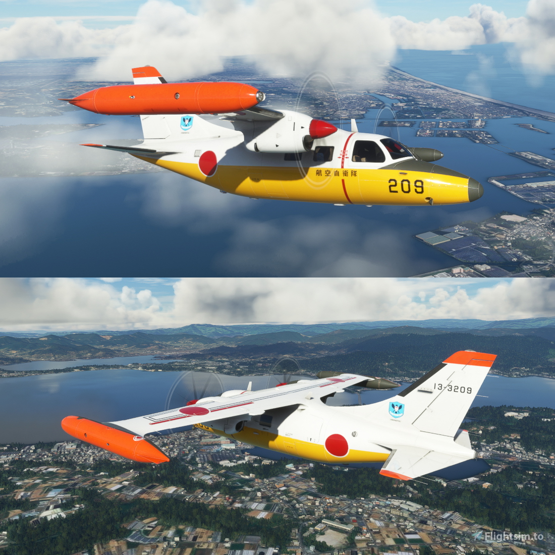 Mitsubishi MU-2 Japan Air Self Defence Force for Microsoft Flight ...