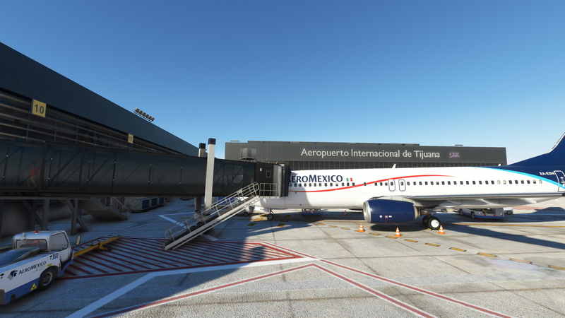 MMTJ (Tijuana Intl. Airport, Mexico) GSX Profile - (MagSoft Studios) for Microsoft Flight ...
