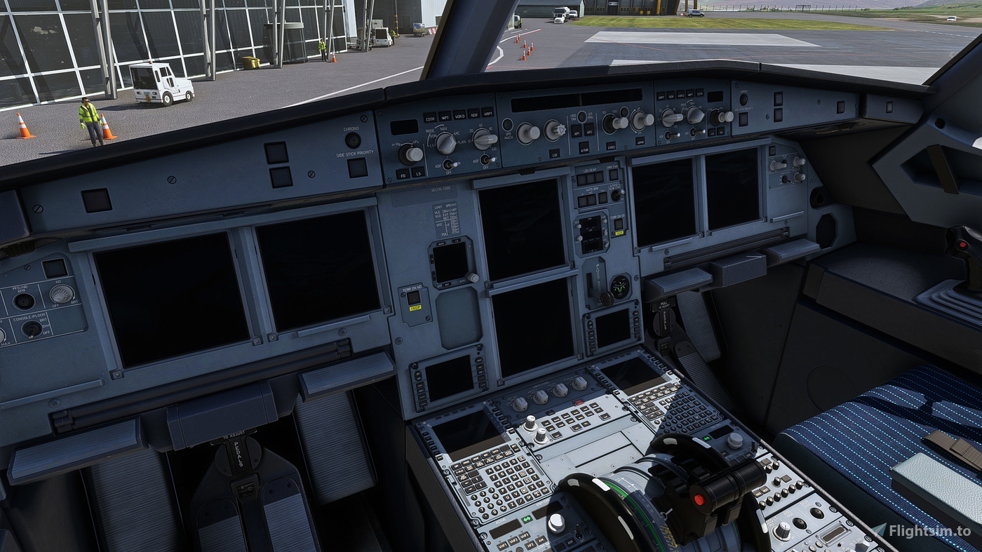 Modified View Inibuilds A320 Neo for Microsoft Flight Simulator | MSFS