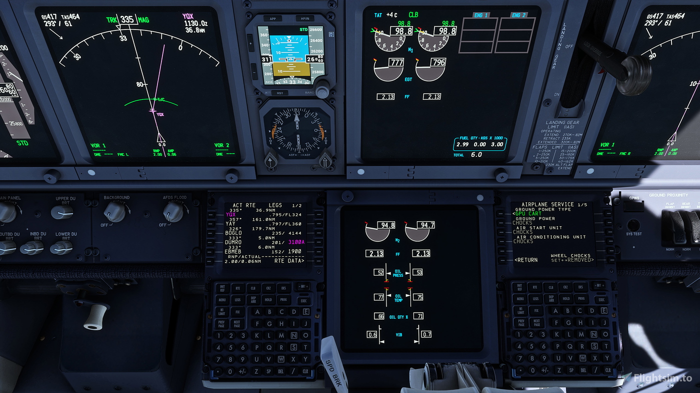 Modified Views PMDG B737-800BCF for Microsoft Flight Simulator | MSFS