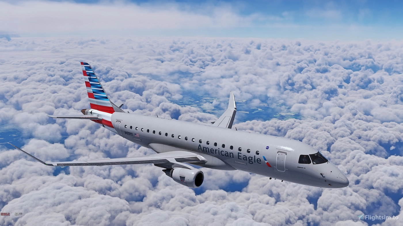 Modified Views FSS E175 for Microsoft Flight Simulator | MSFS