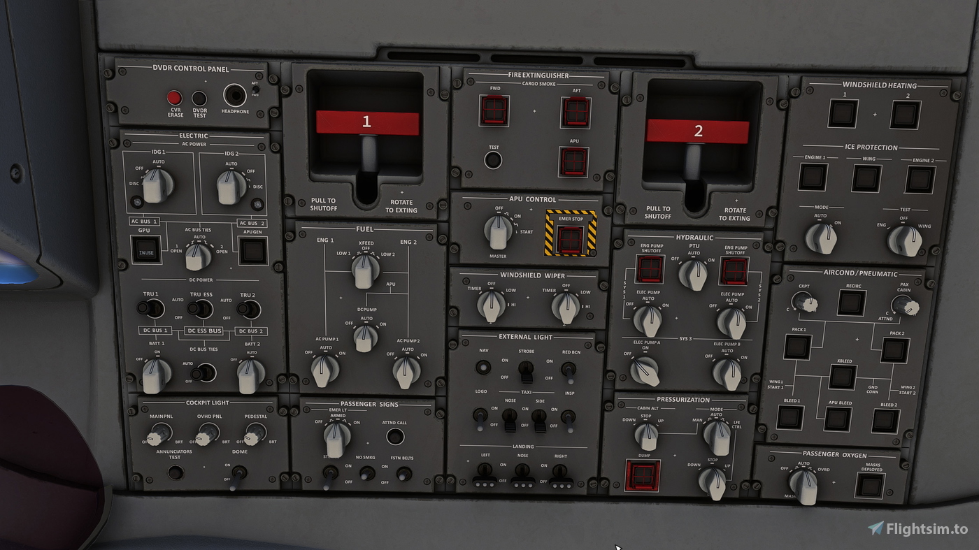 Modified Views FSS E190 for Microsoft Flight Simulator | MSFS