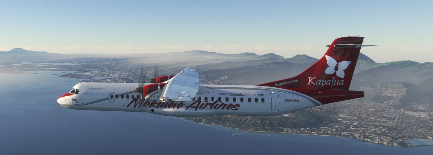 MOKULELE AIRLINES N864MA (FICTIONAL) for Microsoft Flight Simulator | MSFS