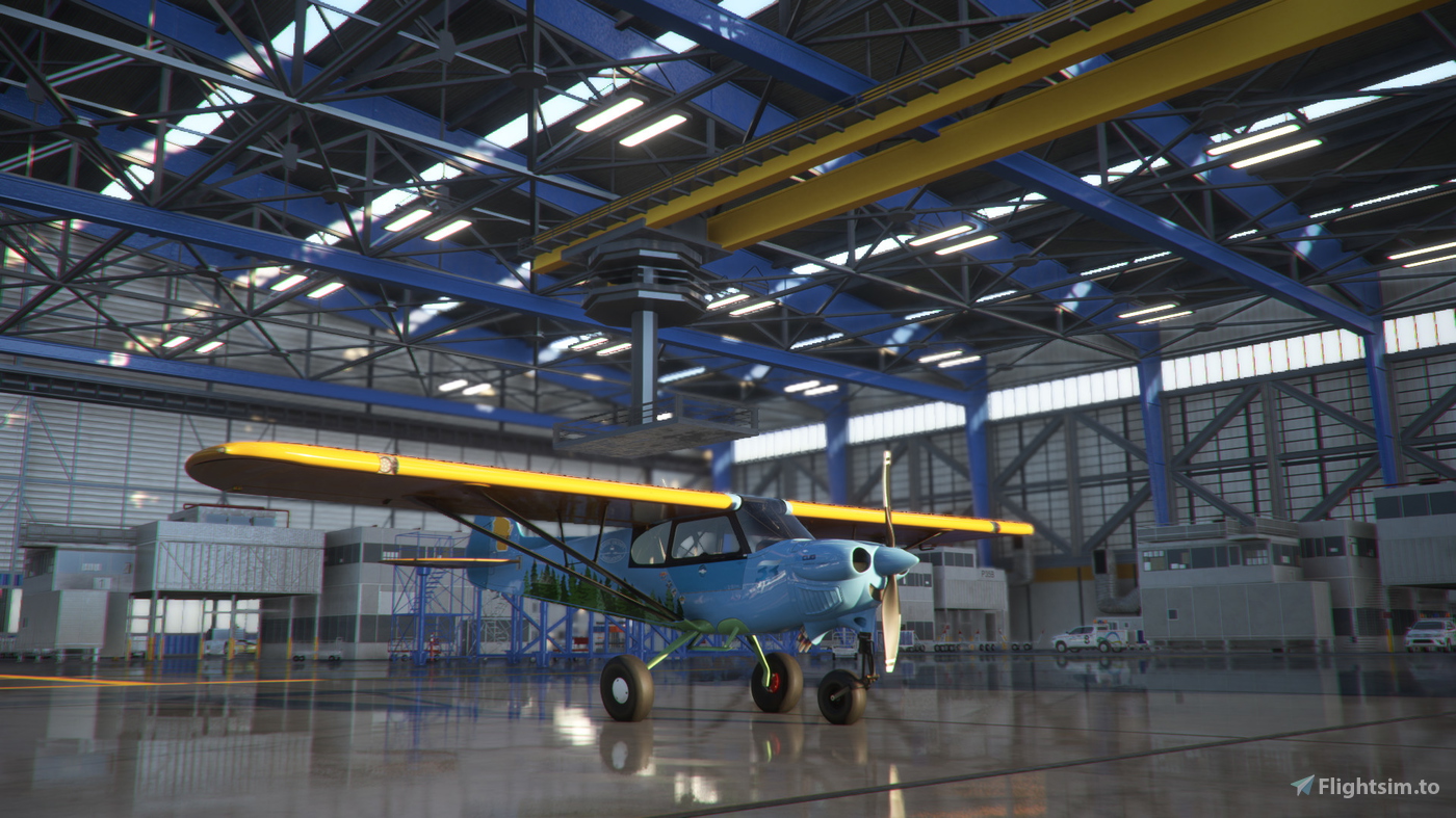 Monster NX eSTOL livery for Microsoft Flight Simulator | MSFS