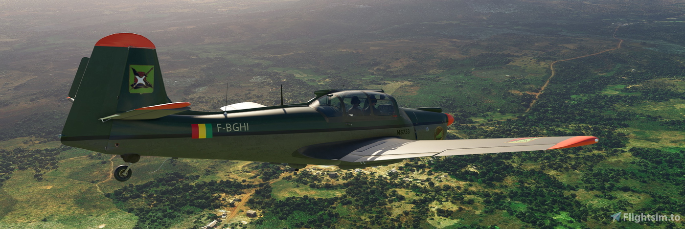 Morane-Saulnier MS733 Alcyon "Ubanghi" green-brown F-BGHI for Microsoft ...