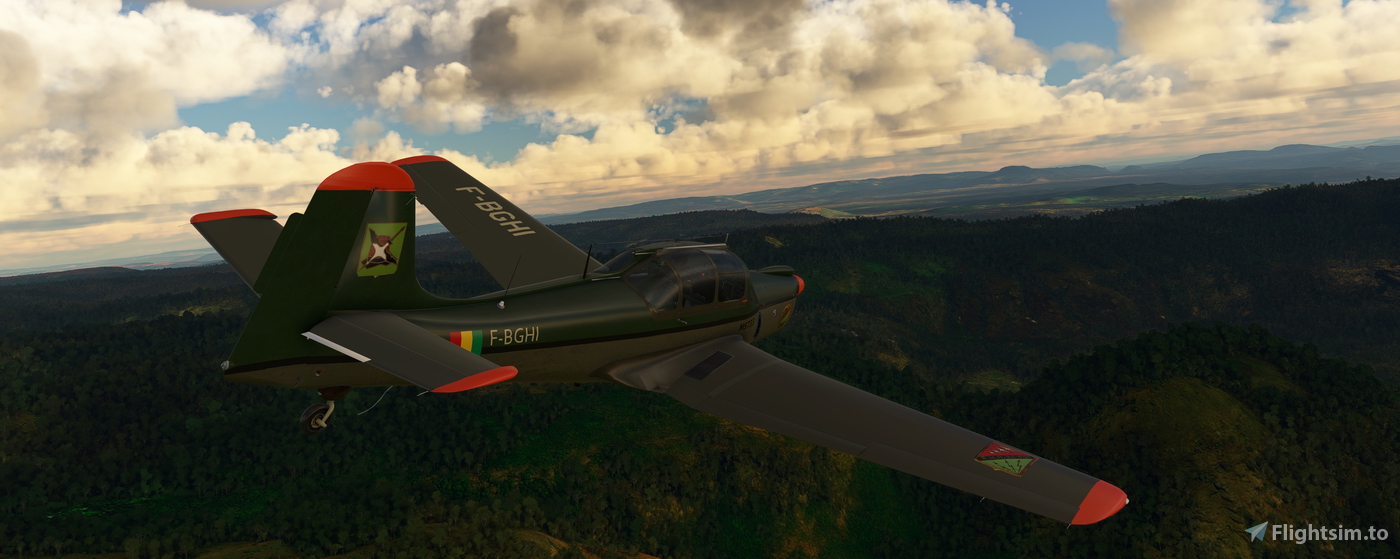 Morane-Saulnier MS733 Alcyon "Ubanghi" green-brown F-BGHI for Microsoft ...