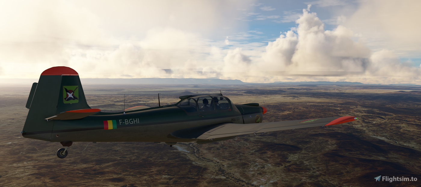 Morane-Saulnier MS733 Alcyon "Ubanghi" green-brown F-BGHI for Microsoft ...