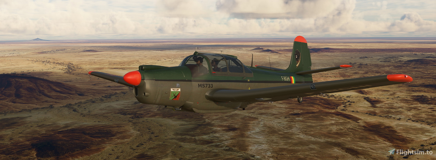 Morane-Saulnier MS733 Alcyon "Ubanghi" green-brown F-BGHI for Microsoft ...