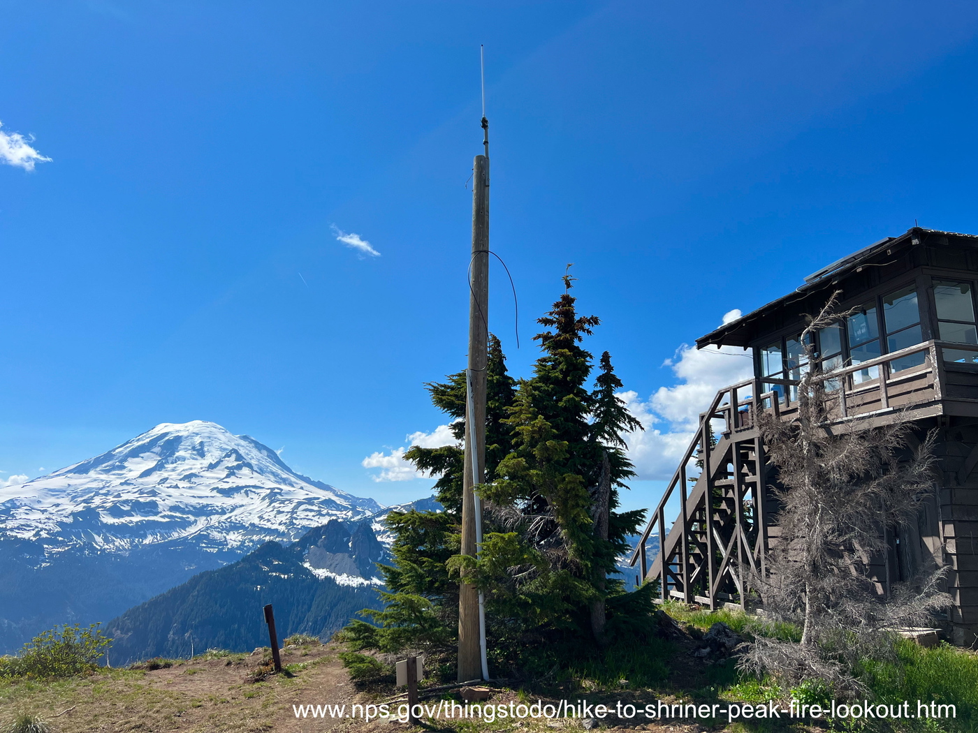 Mount Rainier National Park Fire Lookouts – Shriner Peak for Microsoft ...