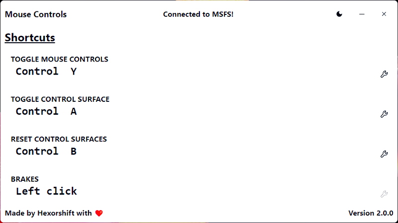 Mouse Controls - Use Mouse as Yoke for Microsoft Flight Simulator | MSFS