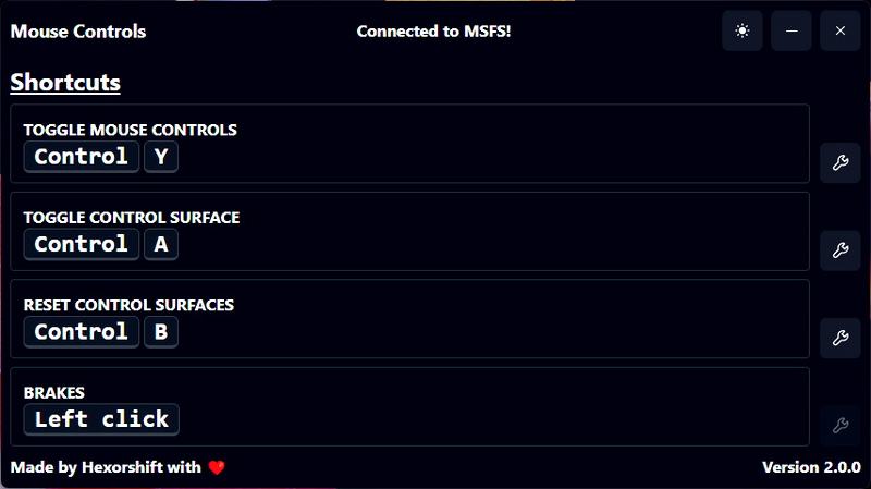 Mouse Controls - Use Mouse as Yoke for Microsoft Flight Simulator | MSFS