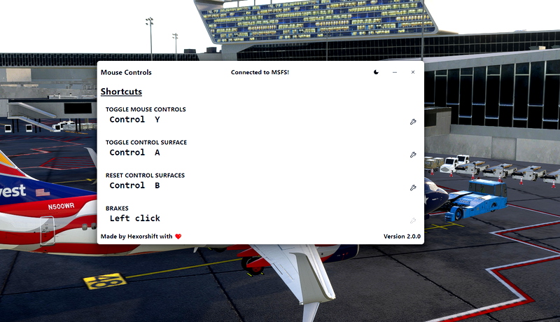 Mouse Controls - Use Mouse as Yoke for Microsoft Flight Simulator | MSFS
