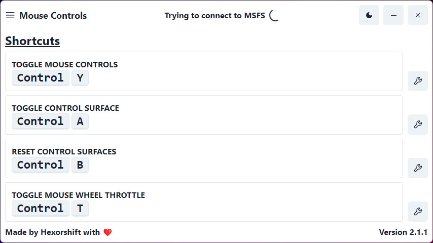 Mouse Controls - Use Mouse as Yoke for Microsoft Flight Simulator | MSFS