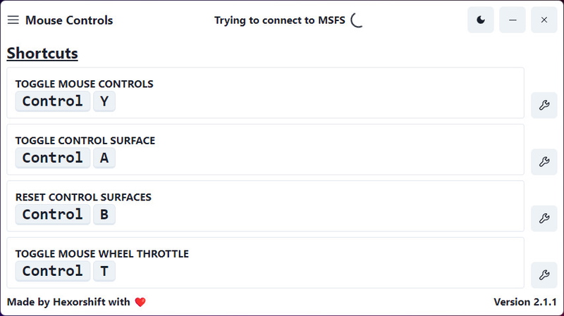 Mouse Controls - Use Mouse as Yoke for Microsoft Flight Simulator | MSFS