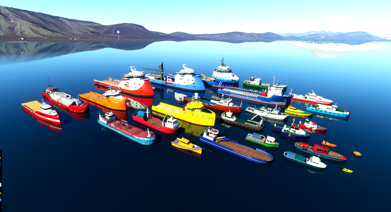 Moving Boats 3D Model Library for Microsoft Flight Simulator | MSFS