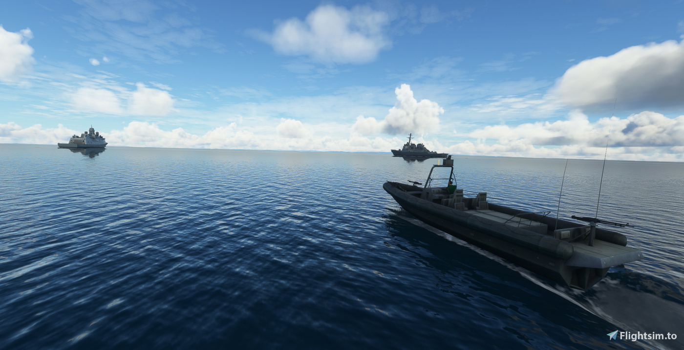 Moving Boats 3d Model Library Pro Microsoft Flight Simulator Msfs