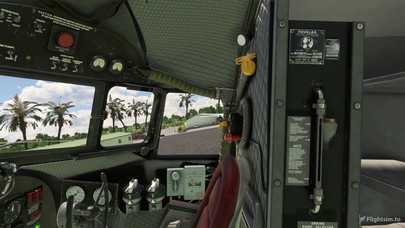 MS Douglas DC-3 Custom Cameras and Wing Views for Microsoft Flight ...