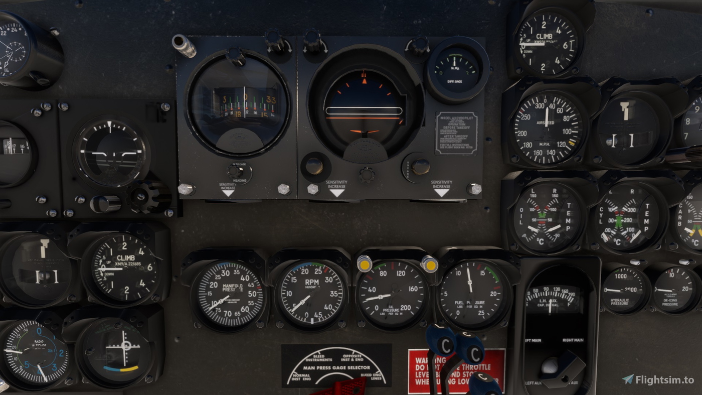 MS Douglas DC-3 Custom Cameras and Wing Views for Microsoft Flight ...