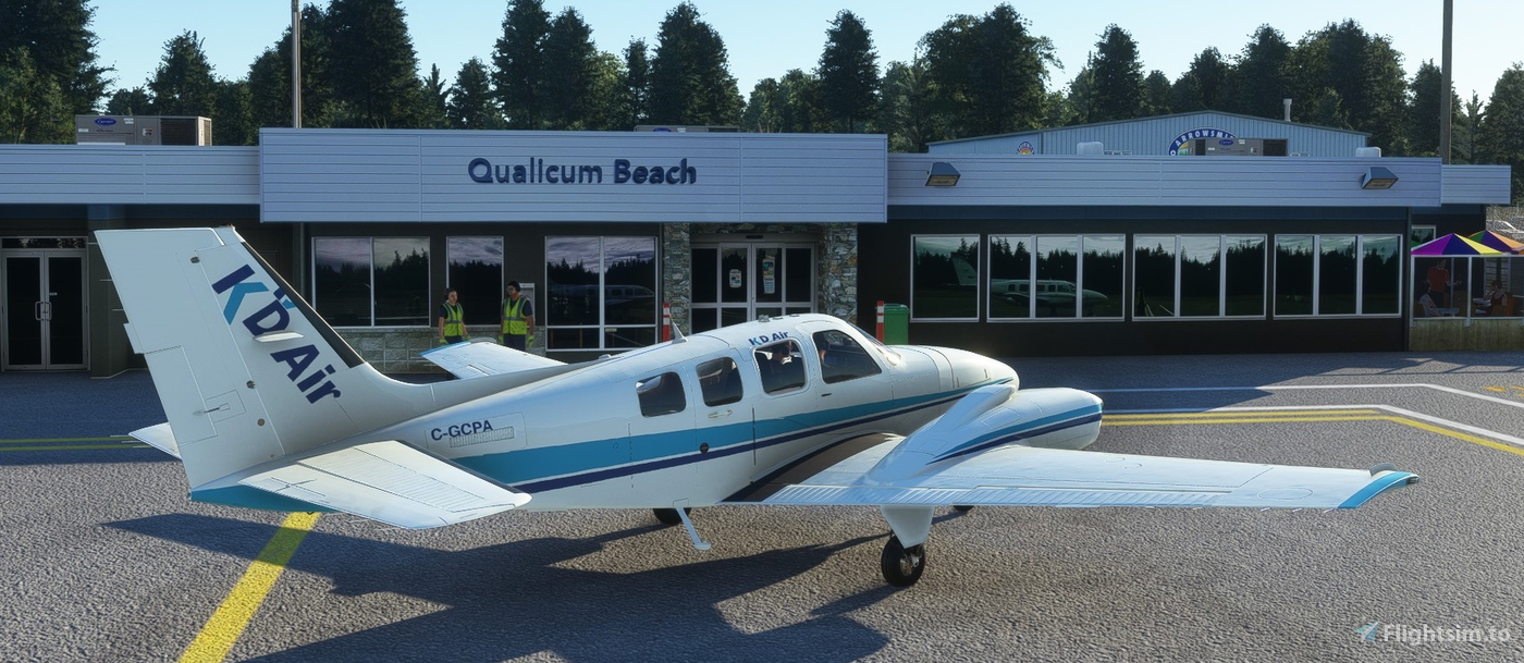 MSFS 2020 Asobo Default Beechcraft Baron G58 in a (Now defunct) KD Air ...