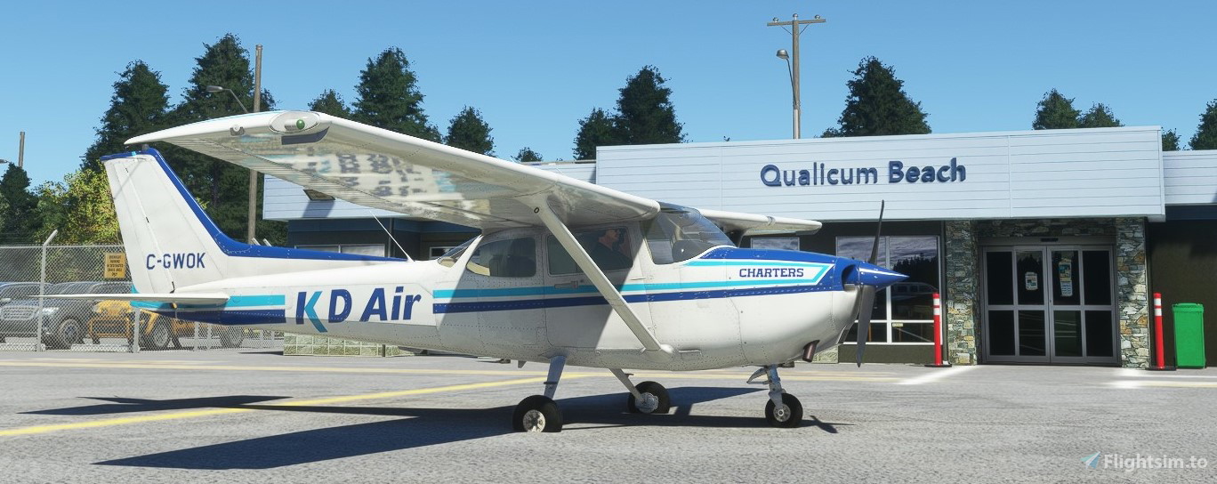 MSFS 2020 Cessna 172 in (Now defunct) KD Air, C-GWOK livery (No Wheel ...