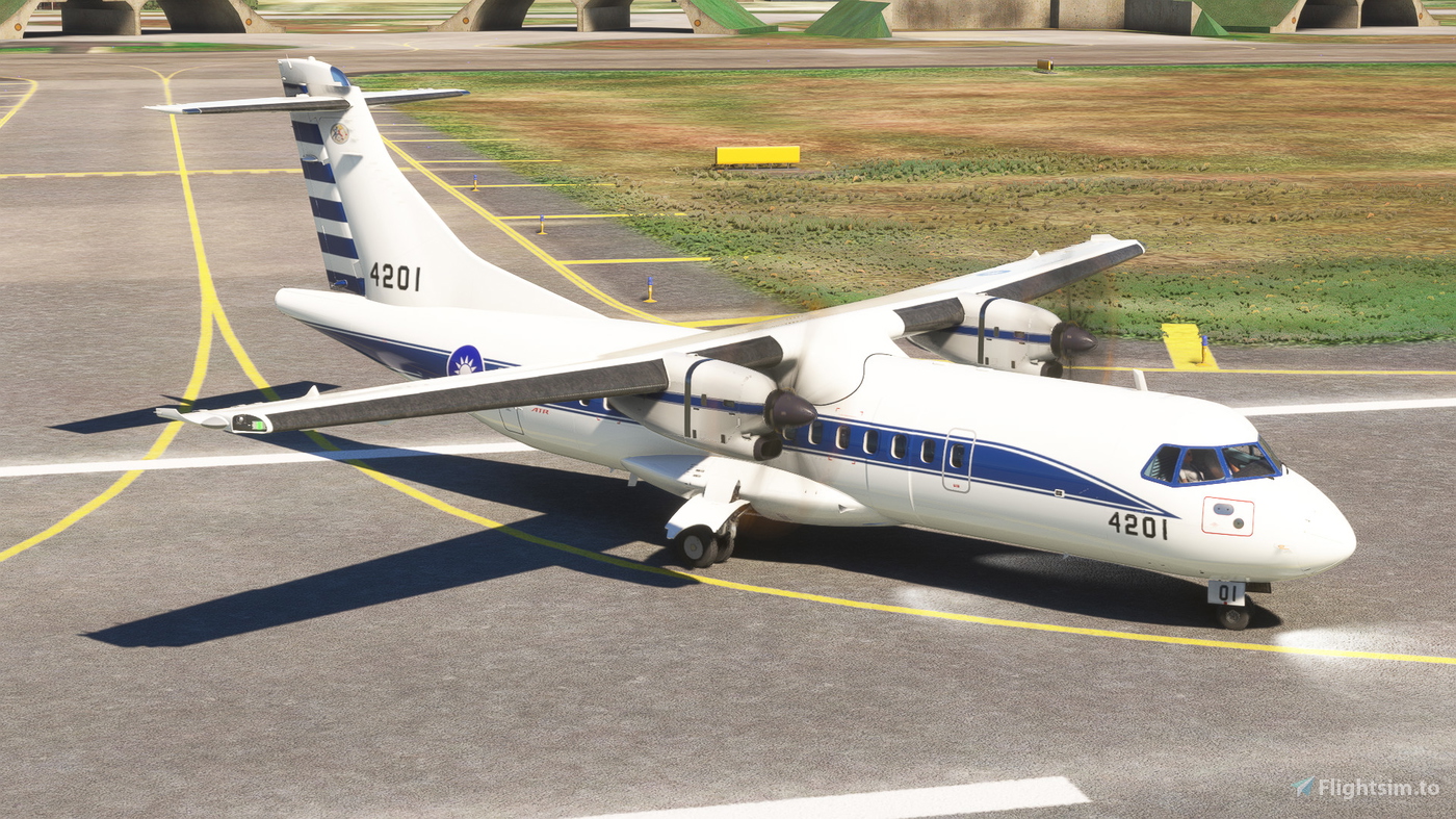 MSFS ATR 42-600 ROCAF (Taiwan Airforce) V.I.P. Squadron livery 对于 ...