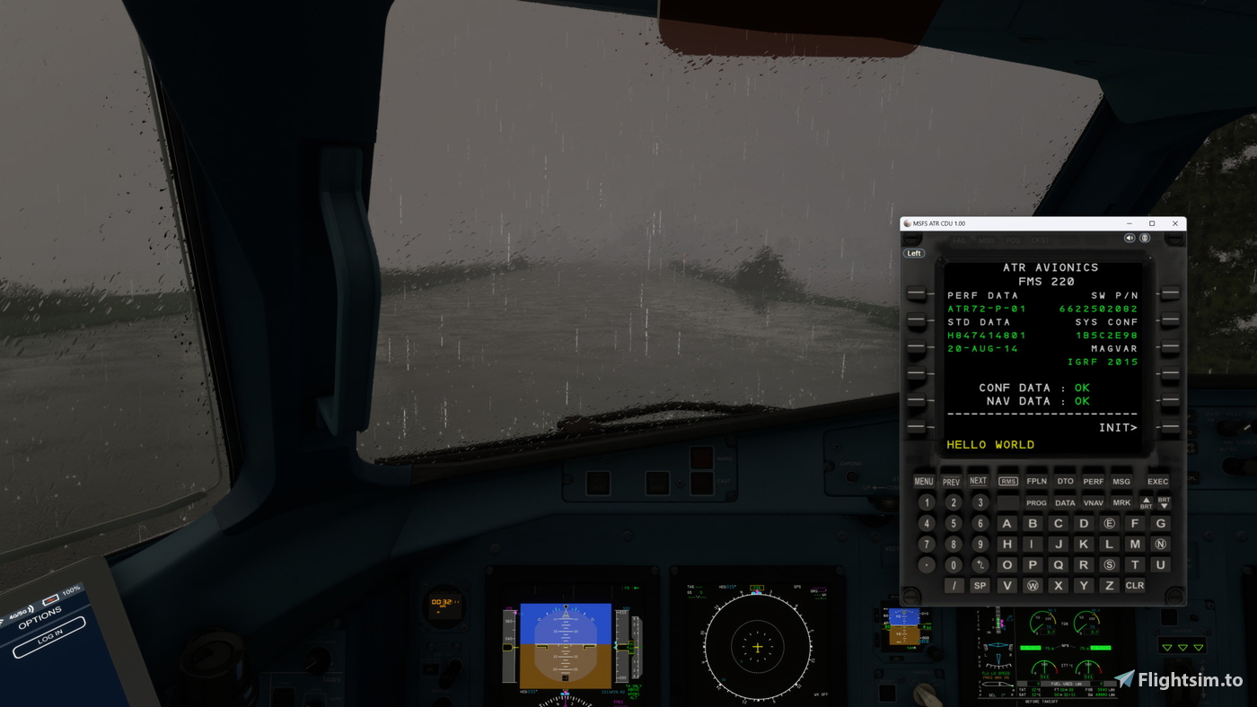 ATR MSFS CDU for Microsoft Flight Simulator | MSFS