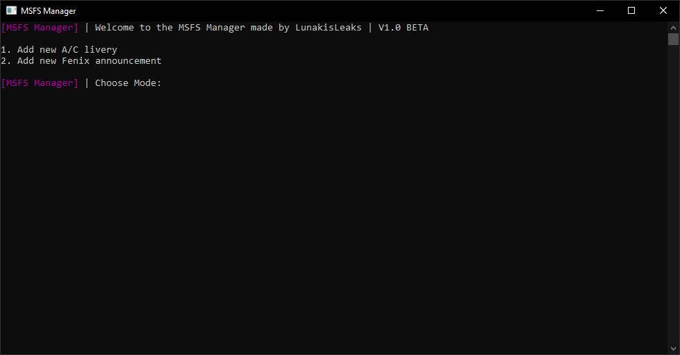MSFS Manager for Microsoft Flight Simulator | MSFS