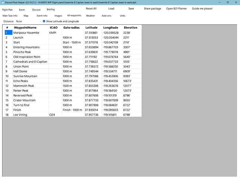 MSFS Soaring Task Tools - DPHX Unpack & Load for Microsoft Flight Simulator | MSFS