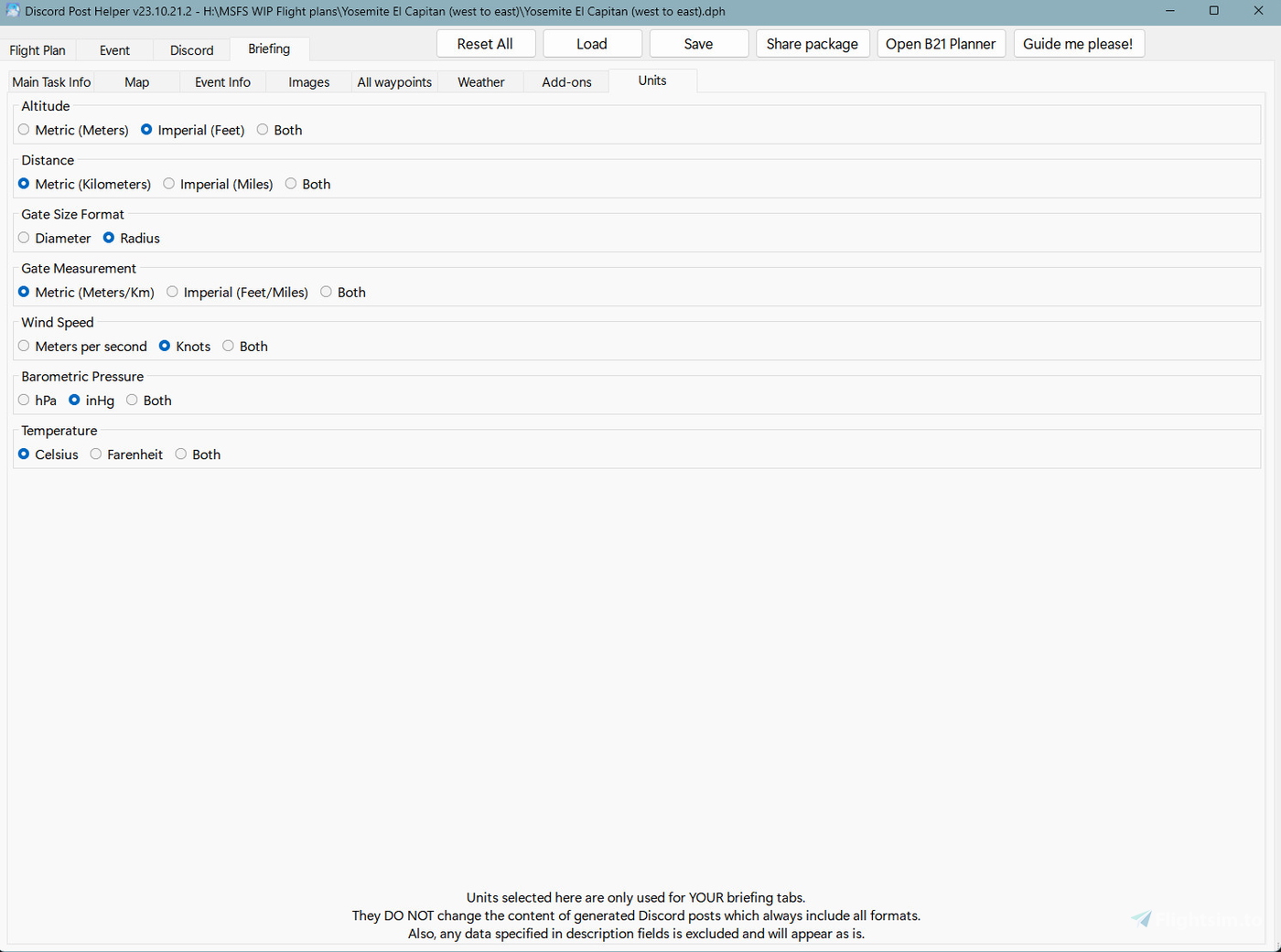 MSFS Soaring Task Tools - DPHX Unpack & Load for Microsoft Flight ...