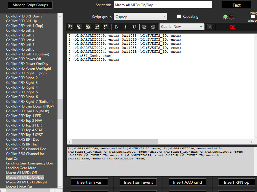 MV-22B Osprey Axis and Ohs (AAO) Scripts for Microsoft Flight Simulator ...