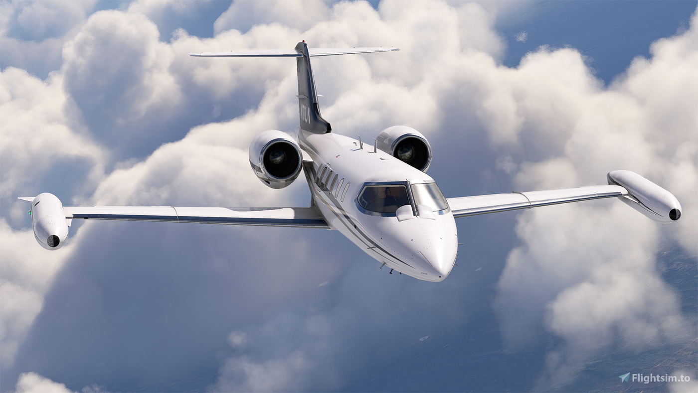 N108JN for FSW Learjet 35 for Microsoft Flight Simulator | MSFS
