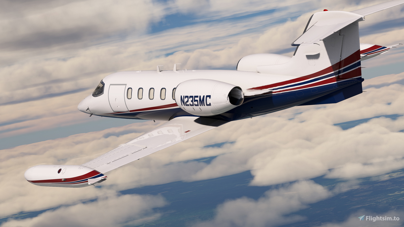 N235MC for FSW Learjet 35 for Microsoft Flight Simulator | MSFS