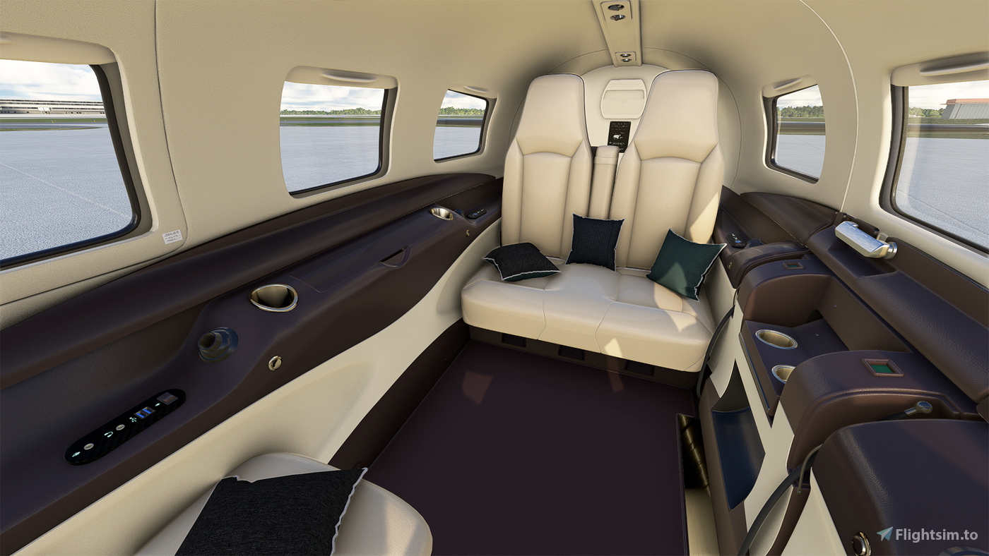 N27KG + Dynamic Registration + Interior for FSR500 for Microsoft Flight ...