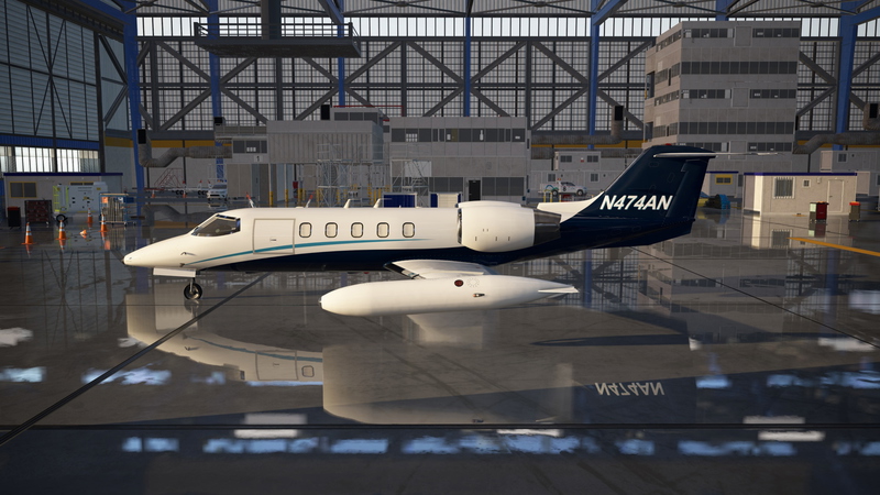 N474AN AirNet & Kalitta (2-pack) - Flysimware Learjet 35A for Microsoft ...