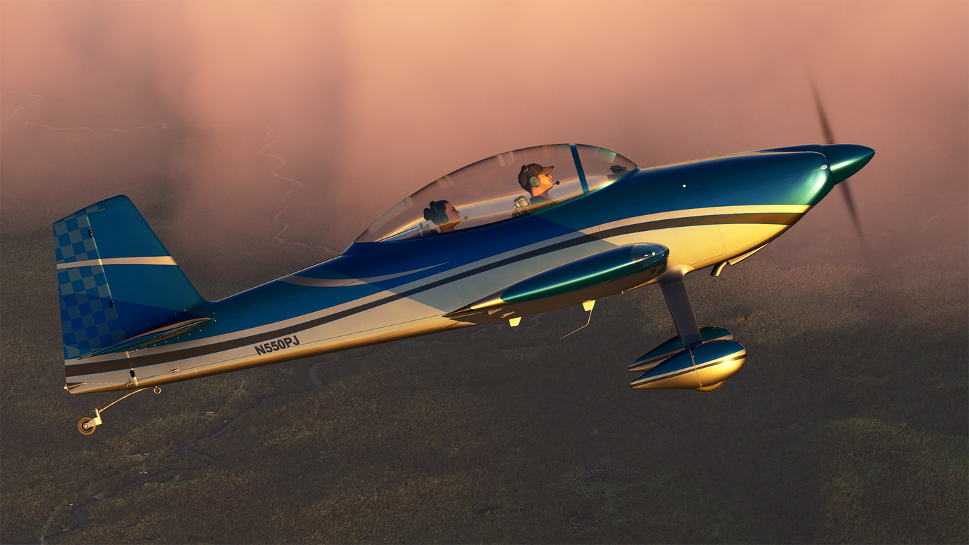 N550PJ for SWS RV-8 for Microsoft Flight Simulator | MSFS