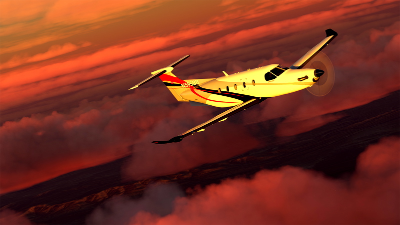 N595BB + Dynamic Reg (all variants) for SWS PC12 for Microsoft Flight ...