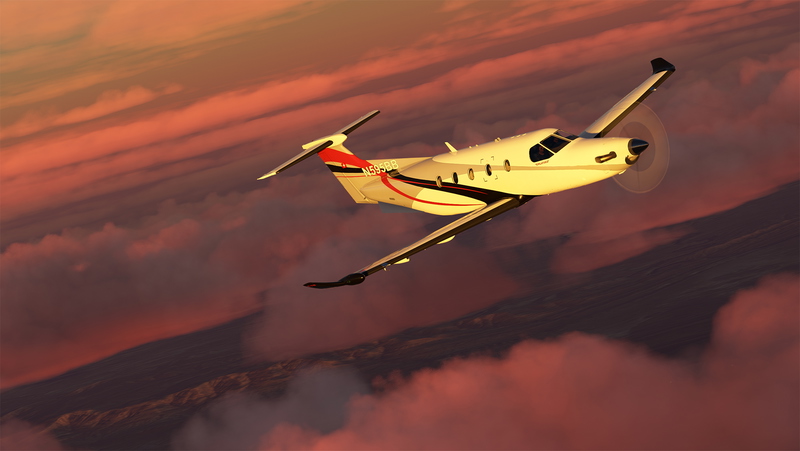 N595BB + Dynamic Reg (all variants) for SWS PC12 for Microsoft Flight ...