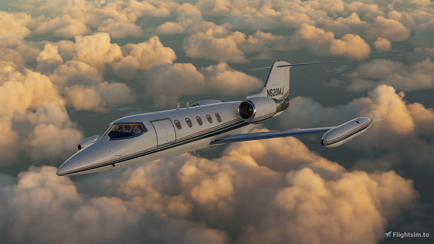 N620MJ - Flysimware Learjet 35A for Microsoft Flight Simulator | MSFS