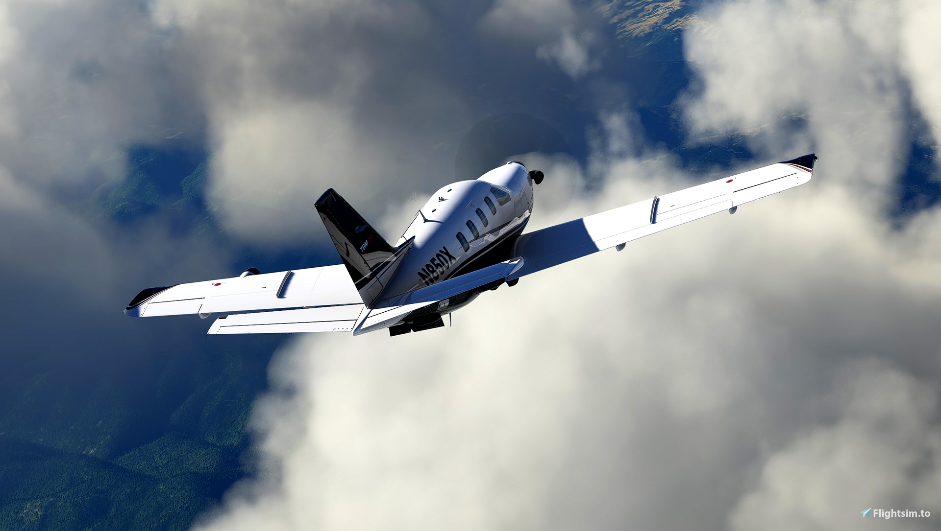 Black Square TBM 850 for Microsoft Flight Simulator | MSFS | Flightsim.to