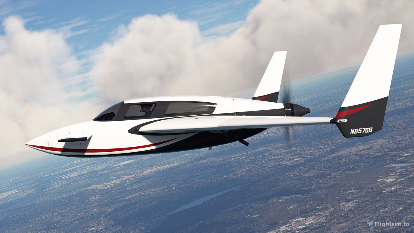 N8575B for Black Square Velocity XL (2024+2020) for Microsoft Flight ...