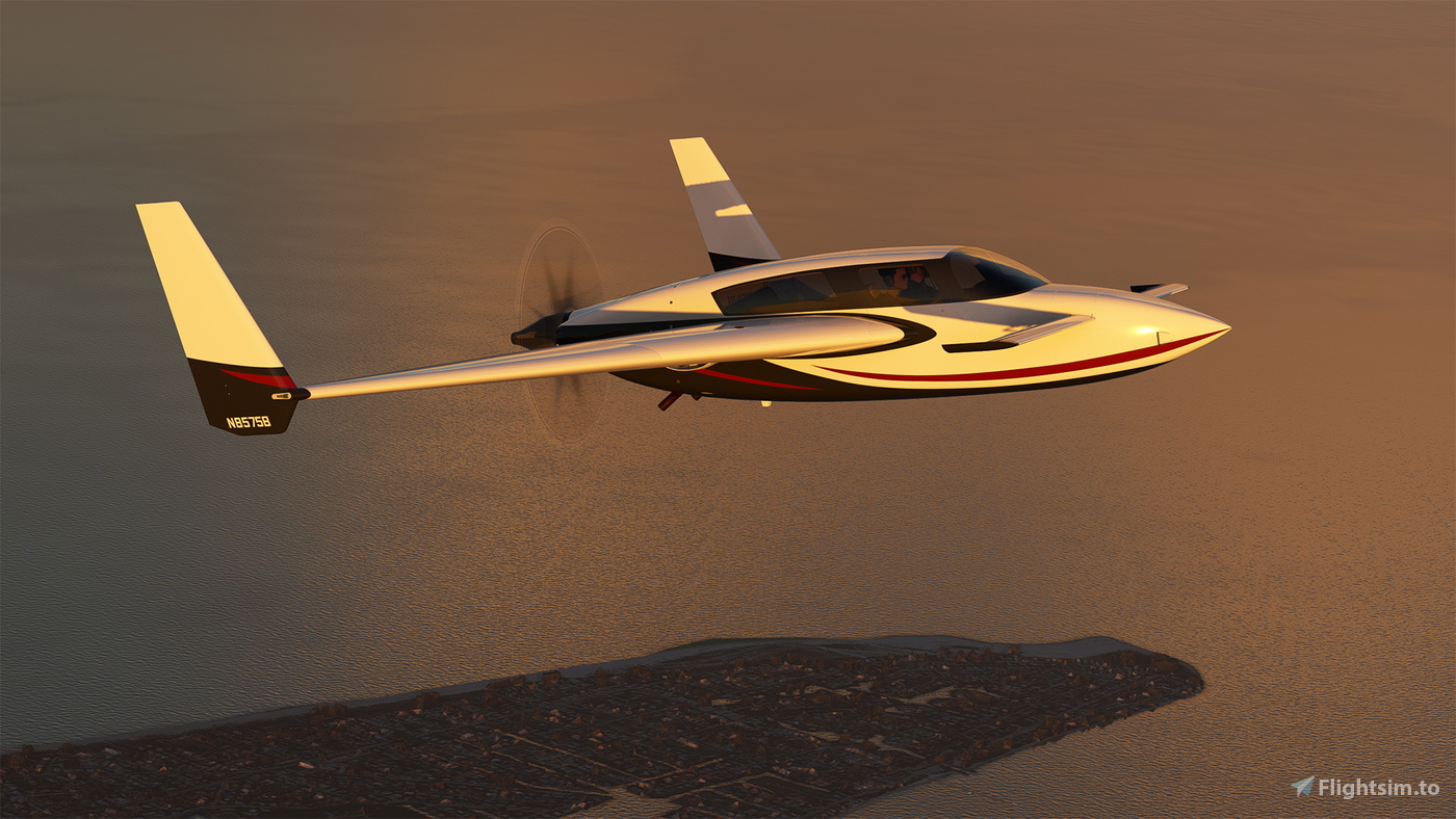 N8575B for Black Square Velocity XL (2024+2020) for Microsoft Flight ...