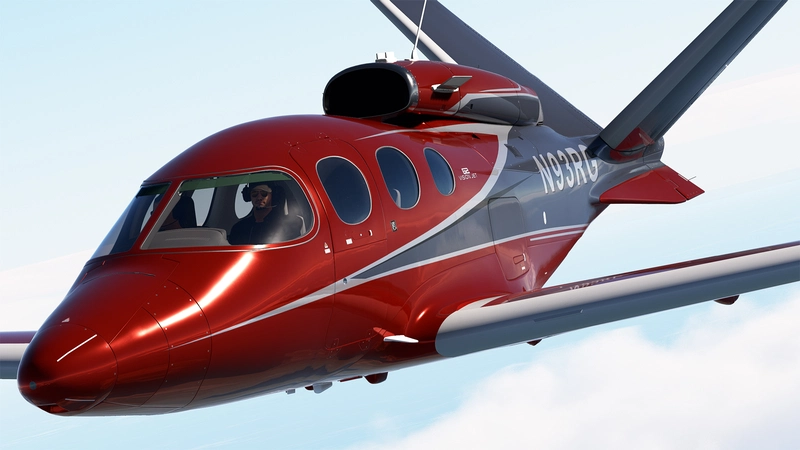 SF50 Vision Jet G2 Liveries for Microsoft Flight Simulator | MSFS
