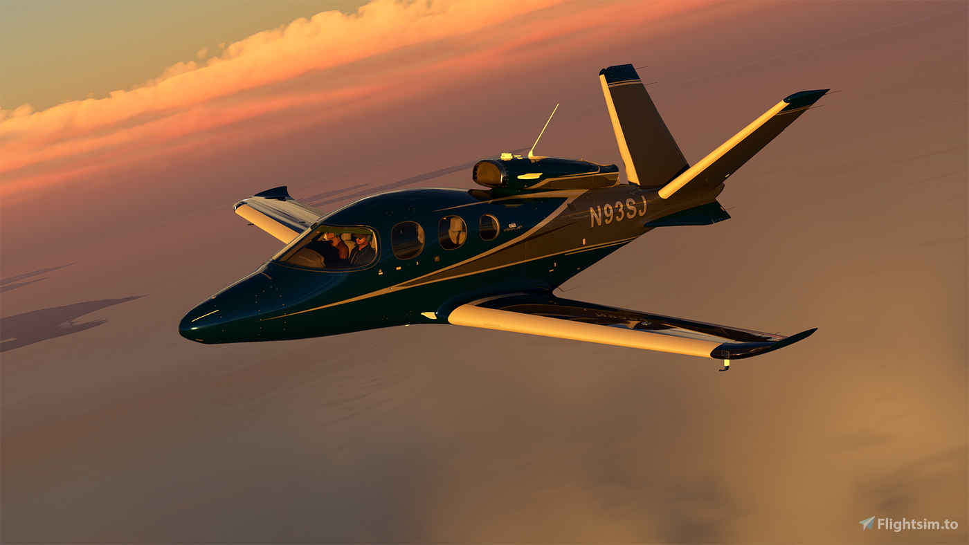 N93SJ for FFX Vision Jet for Microsoft Flight Simulator | MSFS